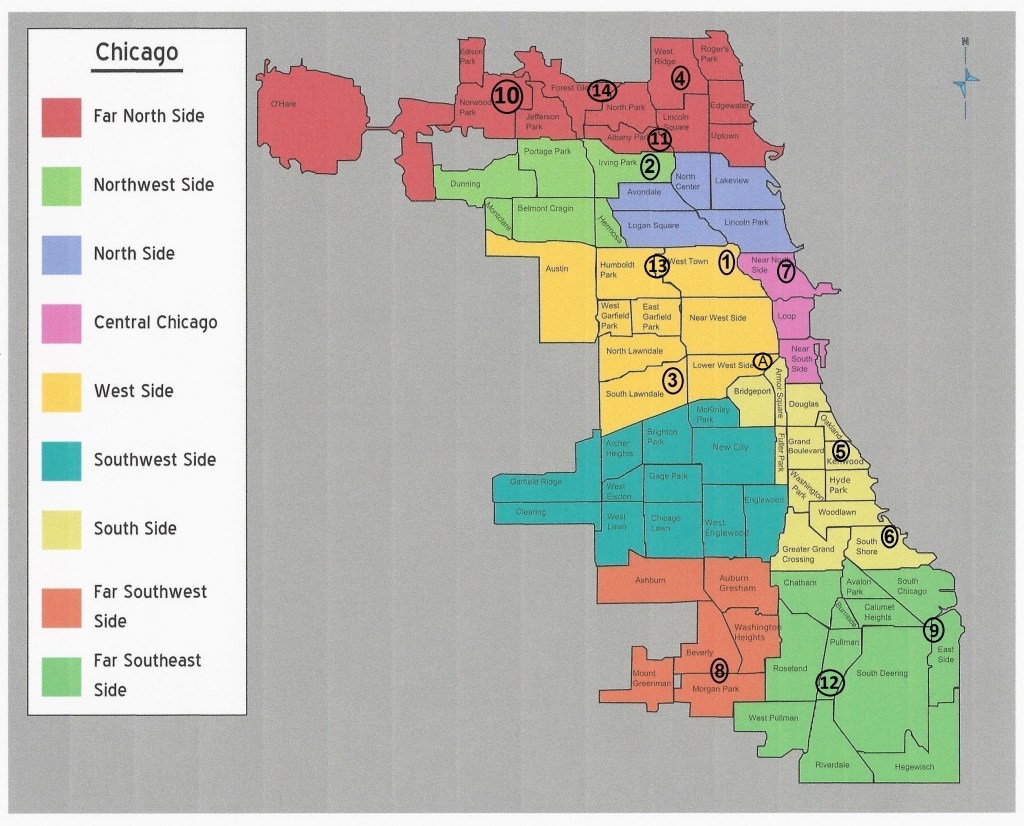 Walk Locations – Chicago Neighborhood Walks